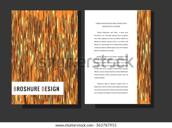 Business Insert Advertising Design Plan Vector Stock Vector (Royalty ...