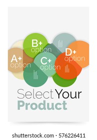 Business Layout Select Your Product Sample Stock Vector (Royalty Free ...