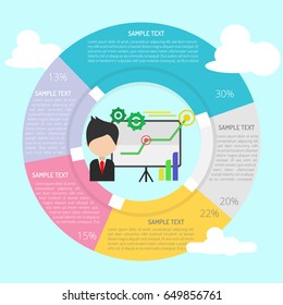 Business Learning Infographic Stock Vector (Royalty Free) 649856761 ...