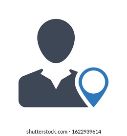 Business Location Icon Vector Designs Stock Vector (Royalty Free ...