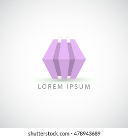 Business Logo Blocks Vector Sign Stock Vector (Royalty Free) 478943689 ...