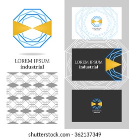 Colorful Diamond Wave Logo Design Inspiration Stock Vector (Royalty ...