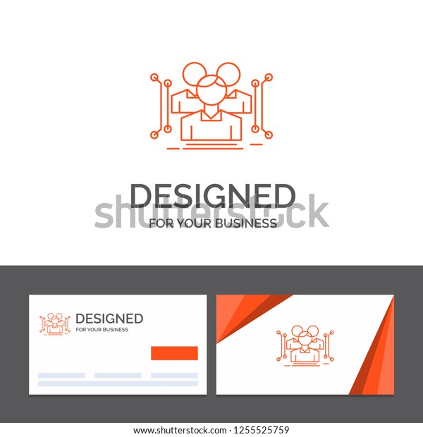 Business Logo Template Anthropometry Body Data Stock Vector (Royalty ...