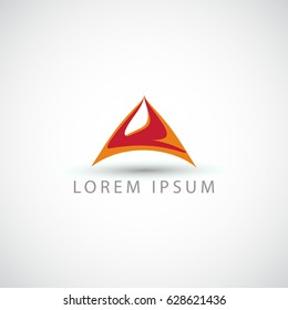 Business Logo Triangle Vector Sign Stock Vector (Royalty Free ...