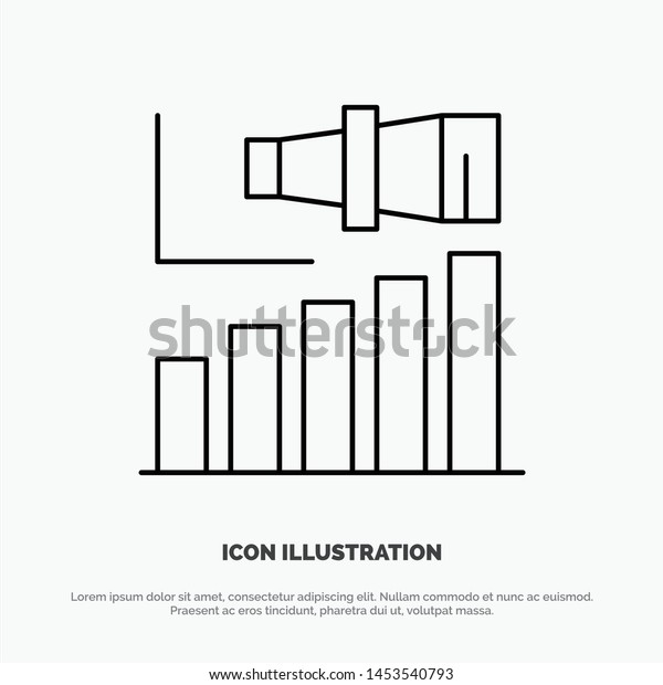 Business Long Modern Term Vision Line Stock Vector (Royalty Free ...