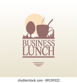 Business Lunch Menu Card Design Template Stock Vector (Royalty Free ...