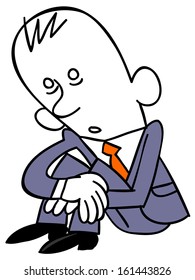 Business Man Be Stunned Stock Vector (Royalty Free) 161443826 ...