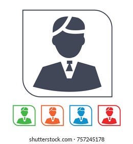 Business Man Icon Stock Vector (Royalty Free) 757245178 | Shutterstock