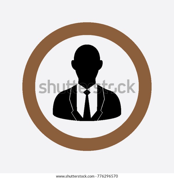 Business Man Logo Stock Vector (Royalty Free) 776296570 | Shutterstock