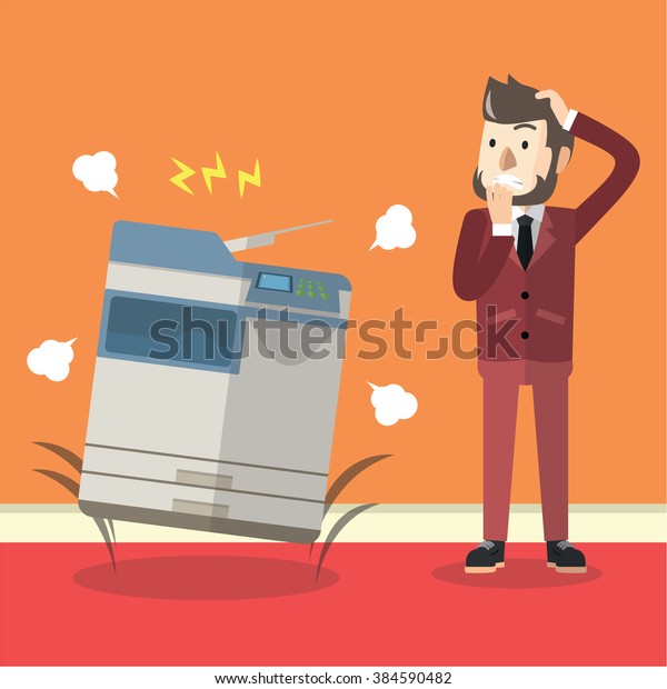 58 Angry Printer Stock Vectors, Images & Vector Art | Shutterstock