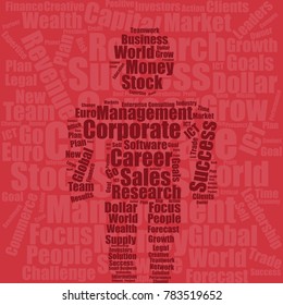 Business Man Text Design Stock Vector (Royalty Free) 783519652 ...