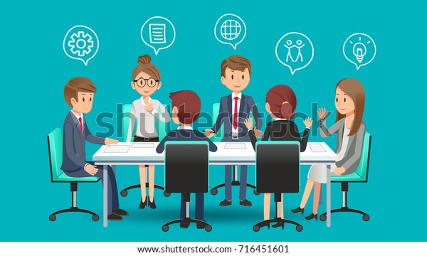 158,166 Meeting Cartoon Images, Stock Photos & Vectors | Shutterstock