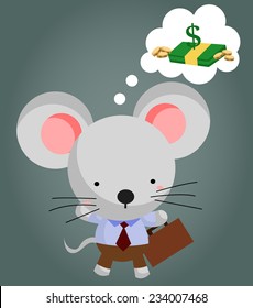 Business Mouse Stock Vector (Royalty Free) 234007468 | Shutterstock
