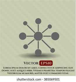 Business Network Symbol Stock Vector (Royalty Free) 385069501 ...