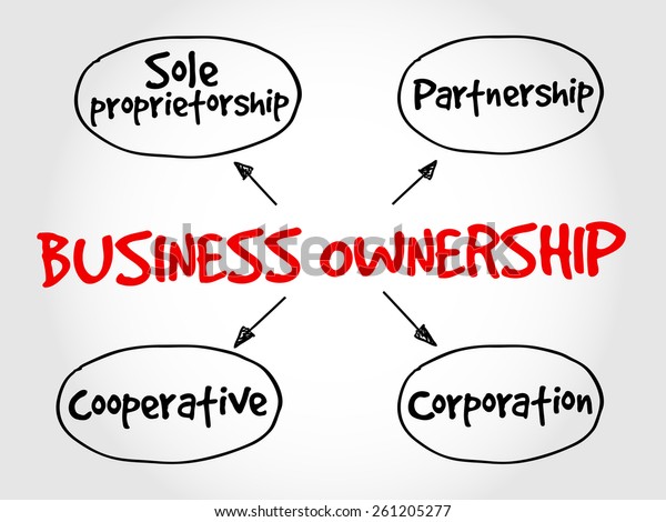 Business Ownership Mind Map Concept: เวกเตอร์สต็อก (ปลอดค่าลิขสิทธิ์ ...