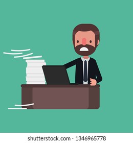 Business People Vector Illustrator Stock Vector (Royalty Free) 1346965763