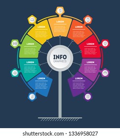 1,243 9 points infographic Images, Stock Photos & Vectors | Shutterstock