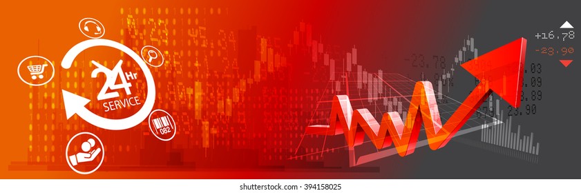 Business Process Abstract Illustration Stock Vector (Royalty Free ...