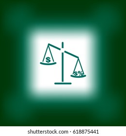 Business Scales Stock Vector (Royalty Free) 618875441 | Shutterstock