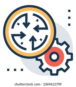Vector Illustration 5 Annex Icons Editable Stock Vector (Royalty Free ...