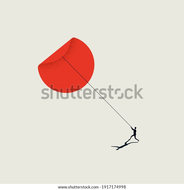 Business Secret Revealing Vector Concept Symbol Stock Vector (Royalty ...