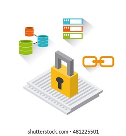 Business Set Isometrics Icons Vector Illustration Stock Vector (Royalty ...