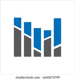 Square Color Chart Logo Design Stock Vector (Royalty Free) 1429505894