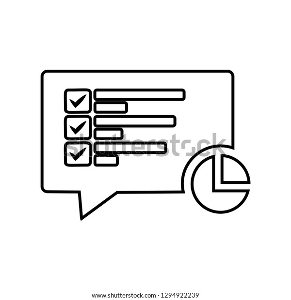 Business Strategy Document Line Art Icon Stock Vector (Royalty Free ...