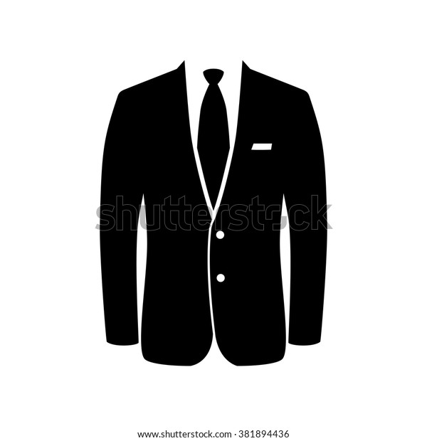 Business Suit Icon 库存矢量图（免版税）381894436 | Shutterstock