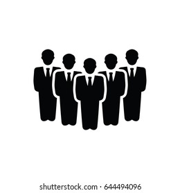Business Team Icon Stock Vector (Royalty Free) 644494096 | Shutterstock