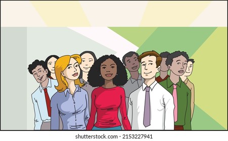 1,607 Team ready to work vector Images, Stock Photos & Vectors ...