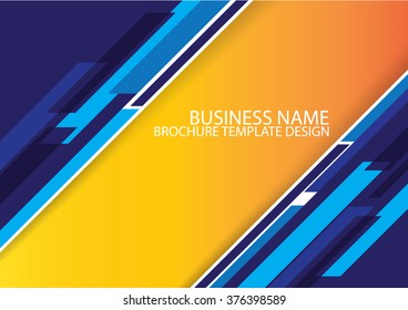 Business Template Background Stock Vector (Royalty Free) 376398589 ...