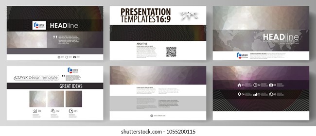 Business Templates Hd Format Presentation Slides: เวกเตอร์สต็อก (ปลอด ...