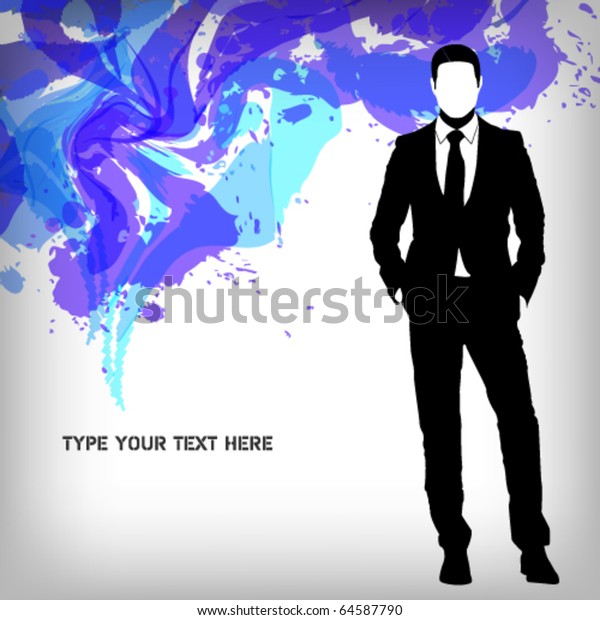 Business Theme Background Concept Stock Vector (Royalty Free) 64587790 ...