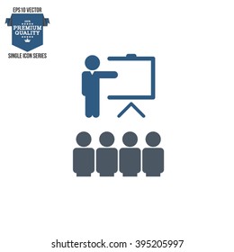 Business Training Icon Stock Vector (Royalty Free) 395205997 | Shutterstock