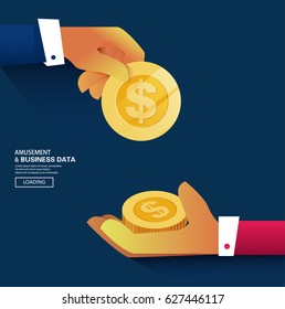 Business Transaction Stock Vector (Royalty Free) 627446117 | Shutterstock
