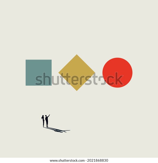 Business Transformation Vector Concept Symbol Change Stock Vector ...