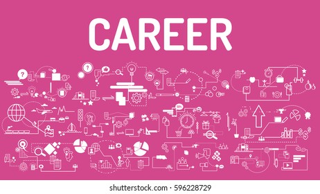 Business Typography Career Modern Text Good Stock Vector (Royalty Free ...