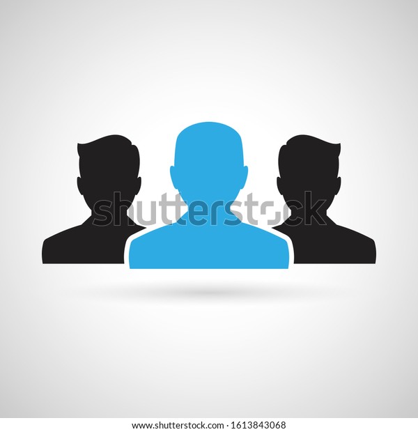 Business User Icon Users Group Icon Stock Vector (Royalty Free ...