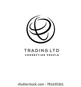 Business Vector Logo Template Trading Company Stock Vector (Royalty ...