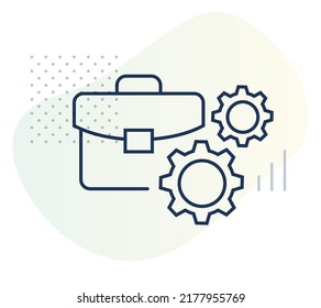 Business Work Automation Process Icon Eps Stock Vector (Royalty Free ...