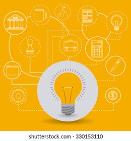 Business World Design Vector Illustration Eps10 Stock Vector (Royalty ...