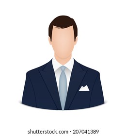 Businessman Avatar Stock Vector (Royalty Free) 207041389 | Shutterstock