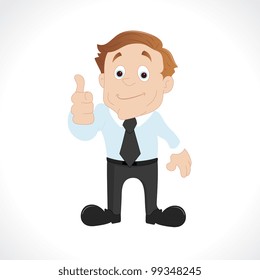 227 Boss giving thumbs up Stock Illustrations, Images & Vectors ...