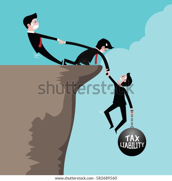 Businessman Holding Hand Teamwork Help Pull Stock Vector (Royalty Free ...