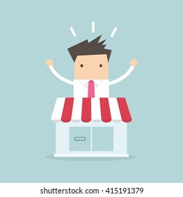 4,466 Shop owner cartoon Images, Stock Photos & Vectors | Shutterstock
