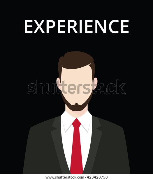 Businessman Standing Representing Experience Professionalism Work Stock ...