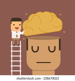 1,371 Picking brain Images, Stock Photos & Vectors | Shutterstock