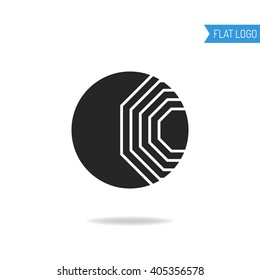 Businesstechnical Engineering Logo Company Circle Logotype Stock Vector ...