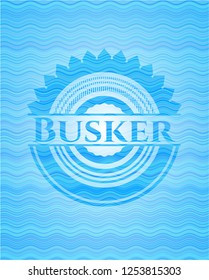 Busker Water Badge Background Stock Vector (Royalty Free) 1253815303 ...